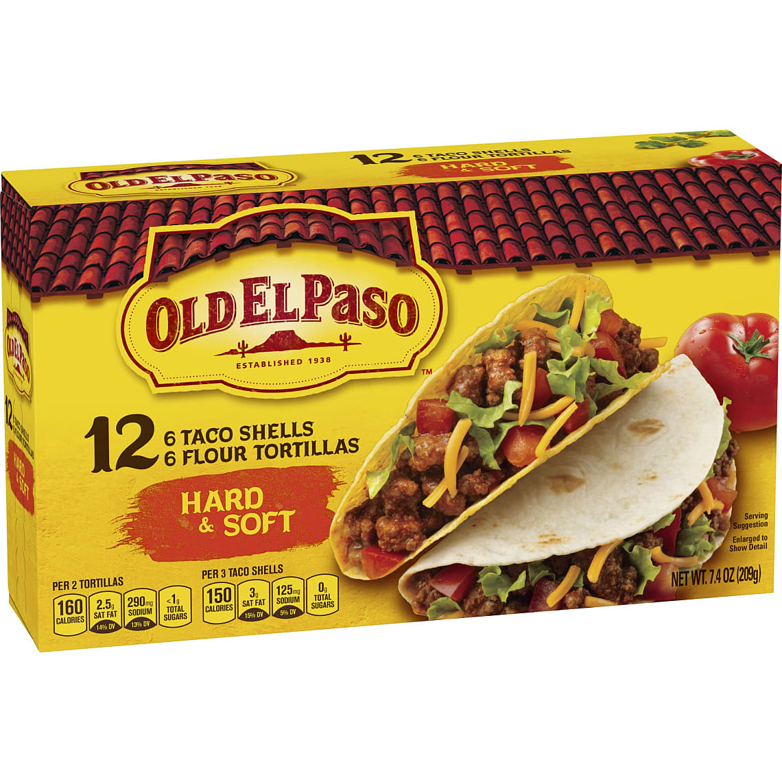 Hard & Soft Taco Shells - Authentic Mexican - Old El Paso