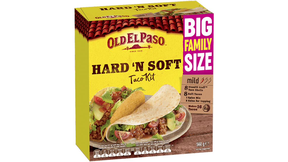Family Size Hard N Soft Taco Kit | Old El Paso AU
