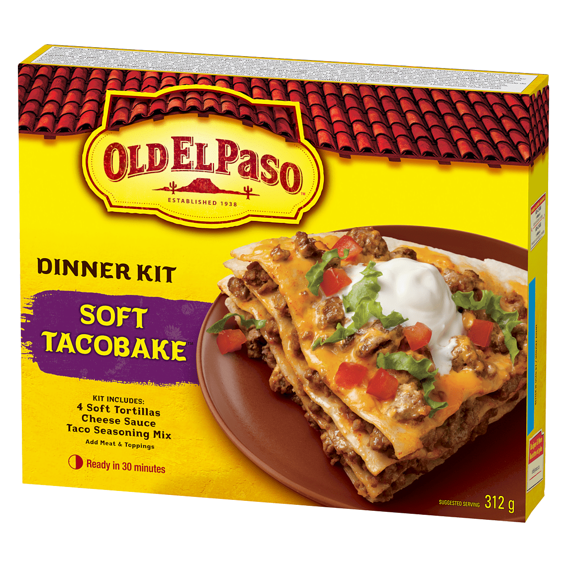 Soft Taco Bake Dinner Kit & Irresistible Taste - Old El Paso