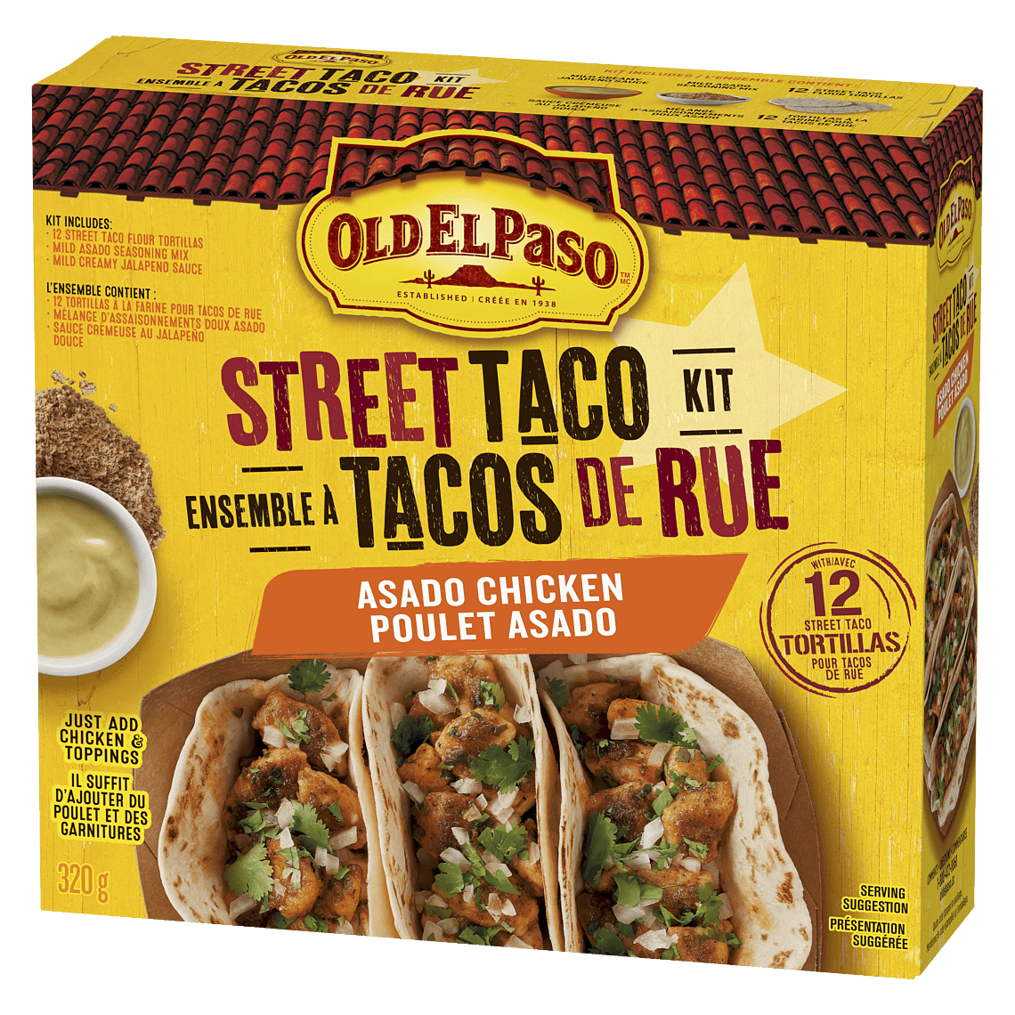 Street Taco Kit Asado Chicken - Old El Paso