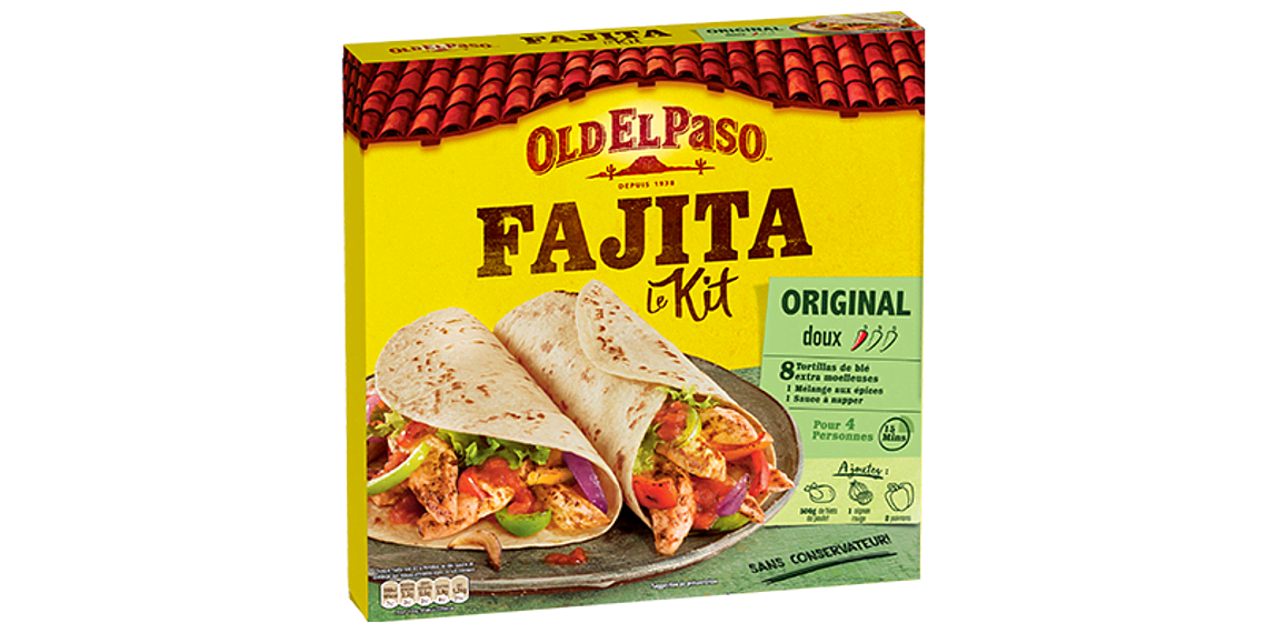 Kit pour Fajitas Original - Old El Paso