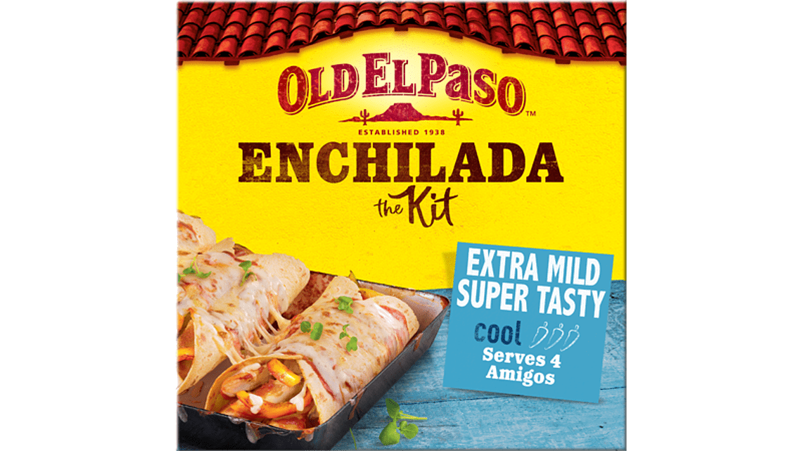 Extra Mild Enchiladas Kit - Mexican Food - Old El Paso