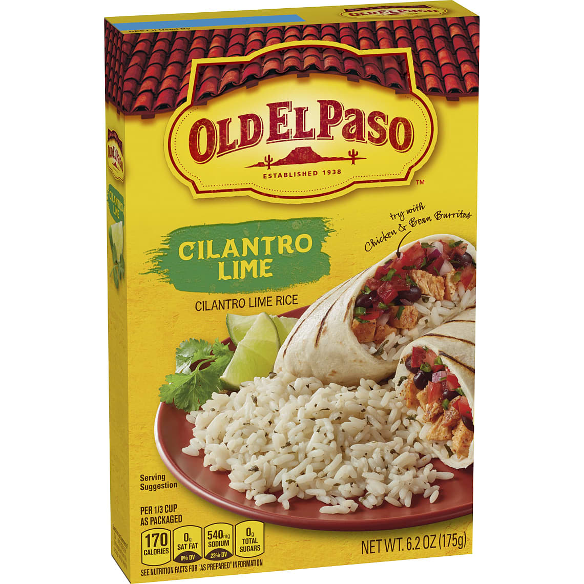 Old El Paso Cilantro Lime Seasoned Rice, Side Dish, 6.2 oz - Old El Paso