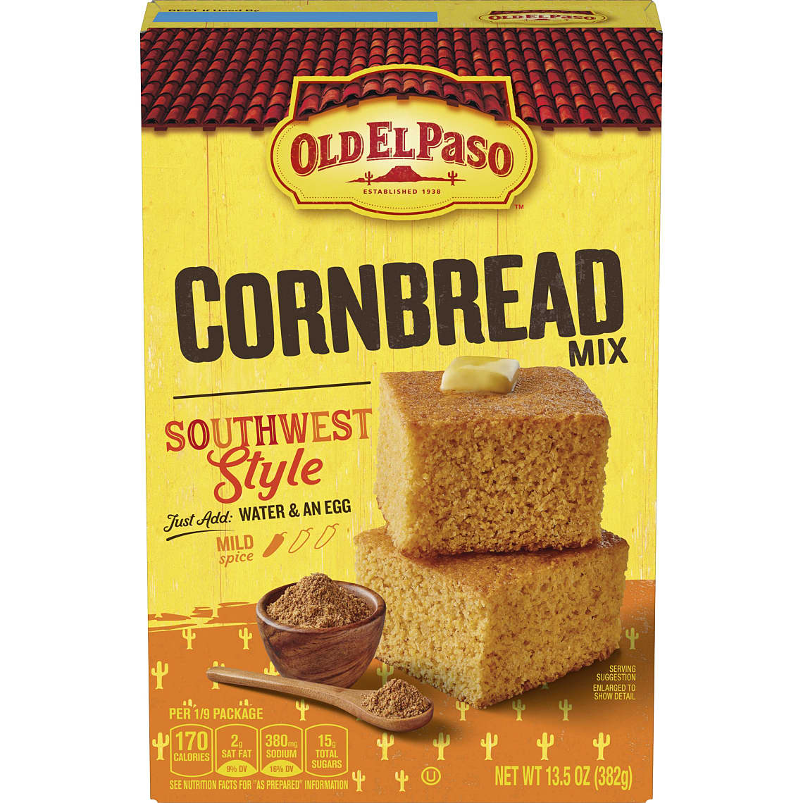 Old El Paso Southwest Style Cornbread - Old El Paso