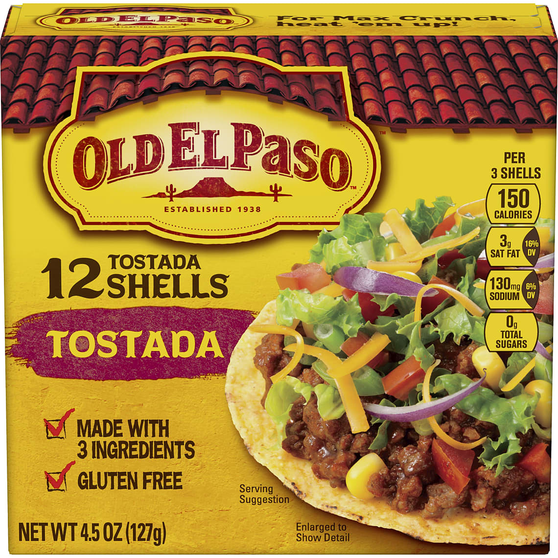 Tostada Shells - Crispy Taco Shells - Old El Paso