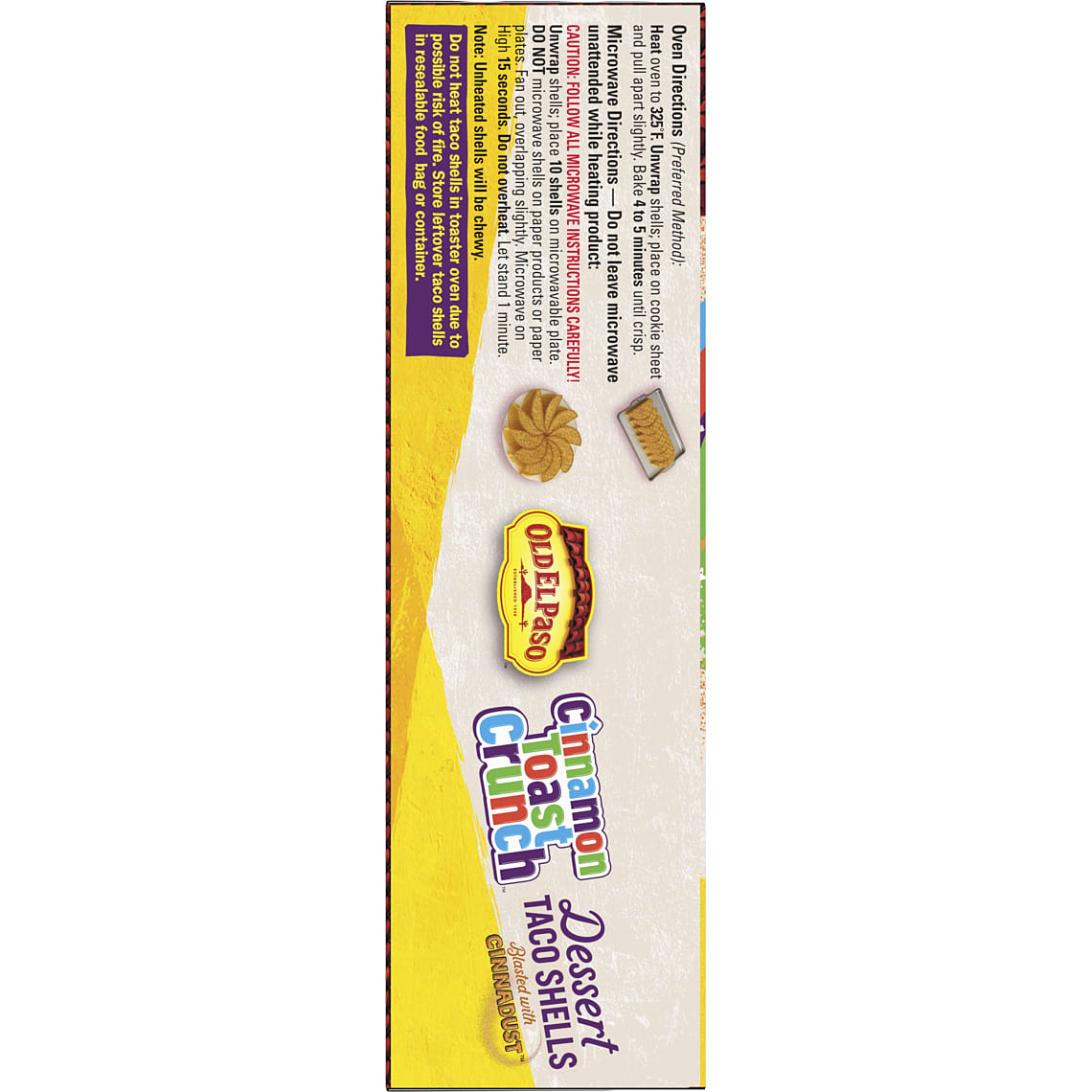 Old El Paso Stand N Stuff Cinnamon Toast Crunch Dessert Taco Shell ...