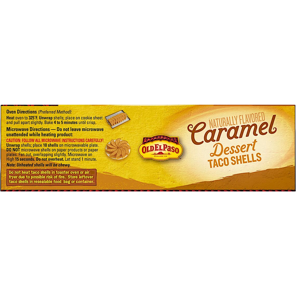 Old El Paso Stand 'N Stuff Caramel Taco Shells 10 Count - Old El Paso