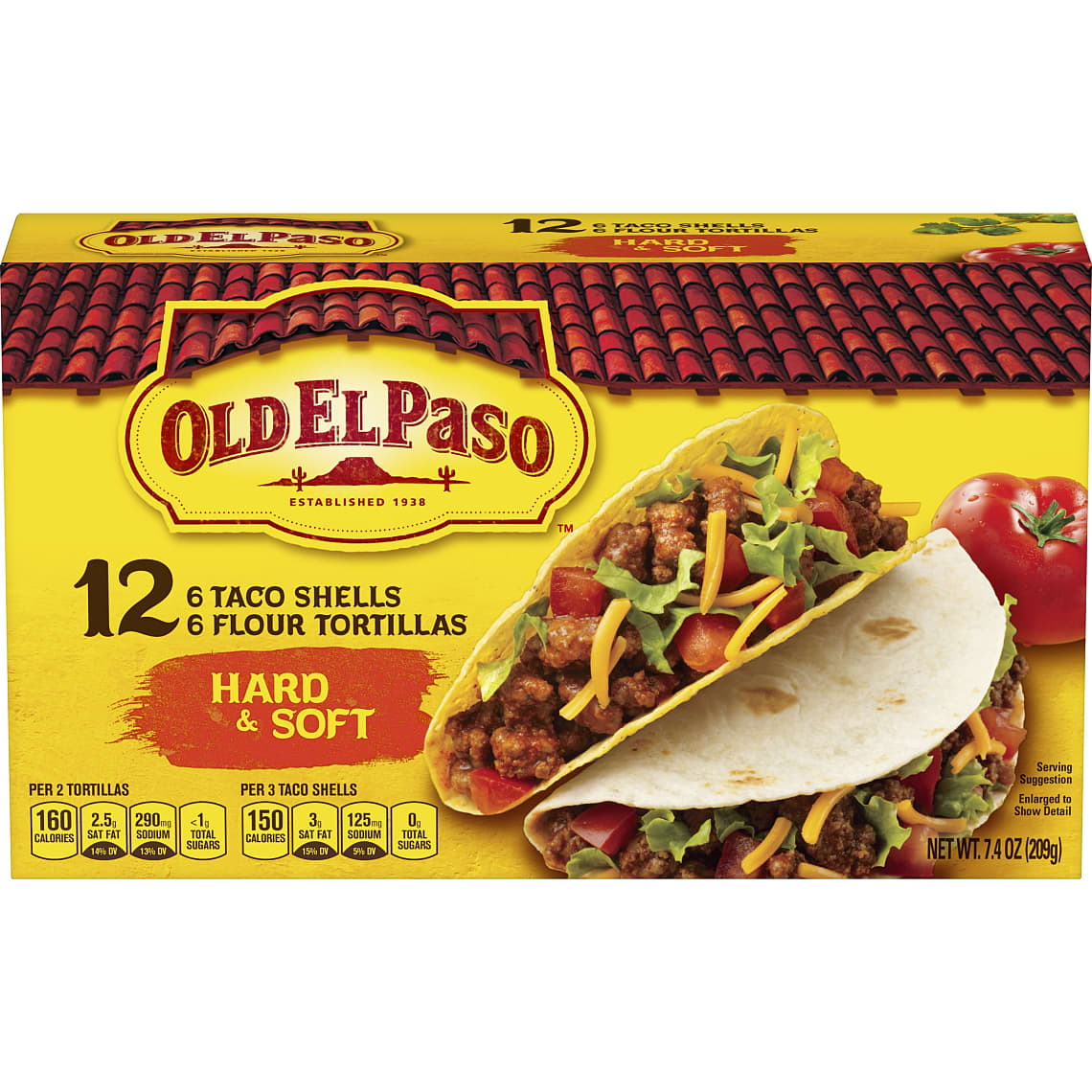 Hard & Soft Taco Shells - Authentic Mexican - Old El Paso