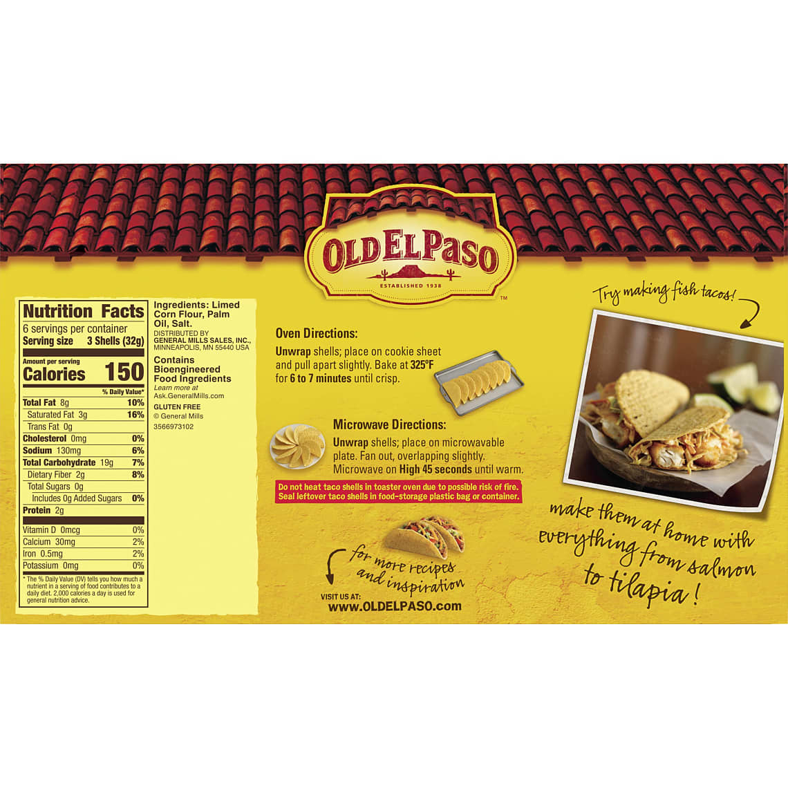 Crunchy Shells - Mexican Dishes - Old El Paso