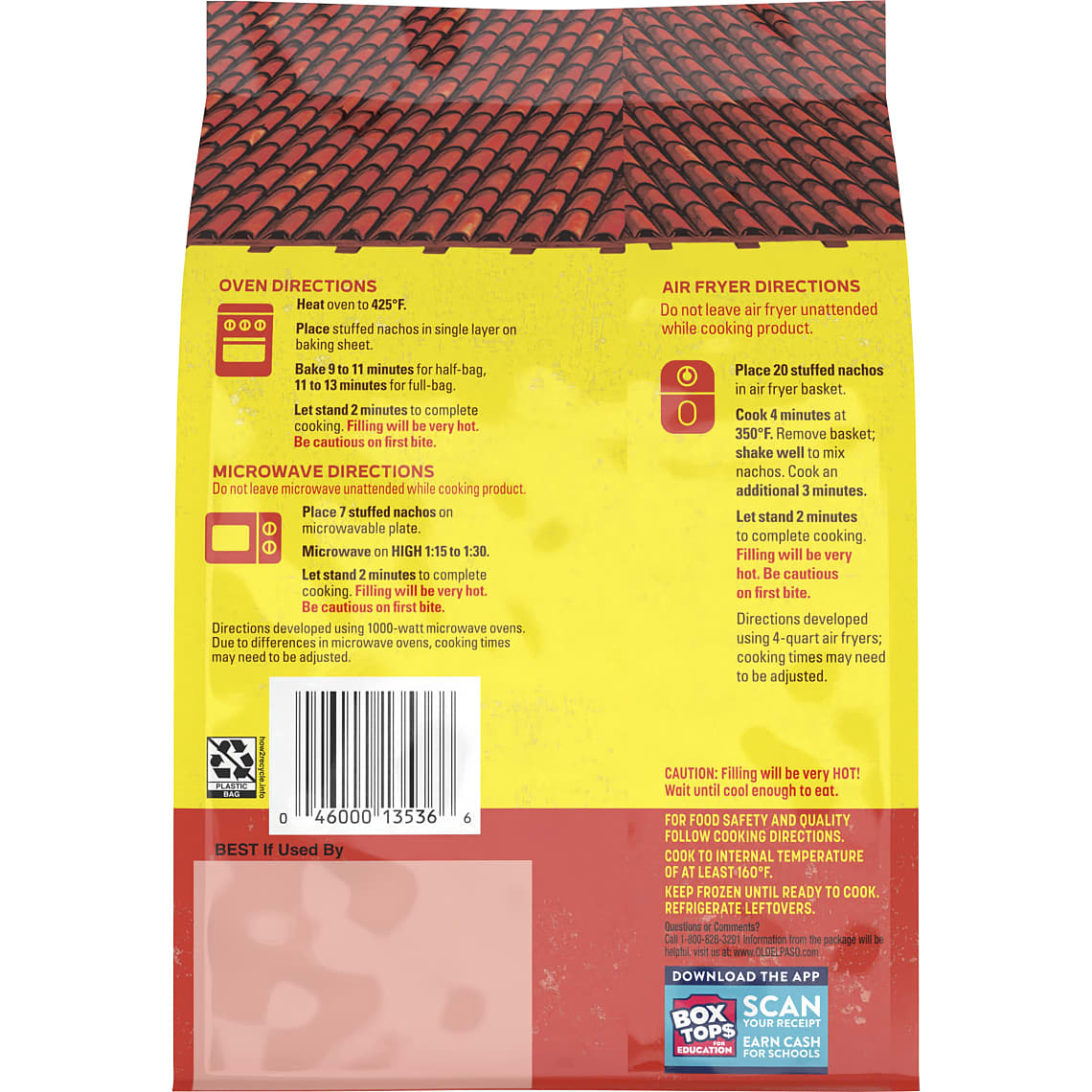 Old El Paso Stuffed Nachos Beef & Cheese 40ct - Old El Paso