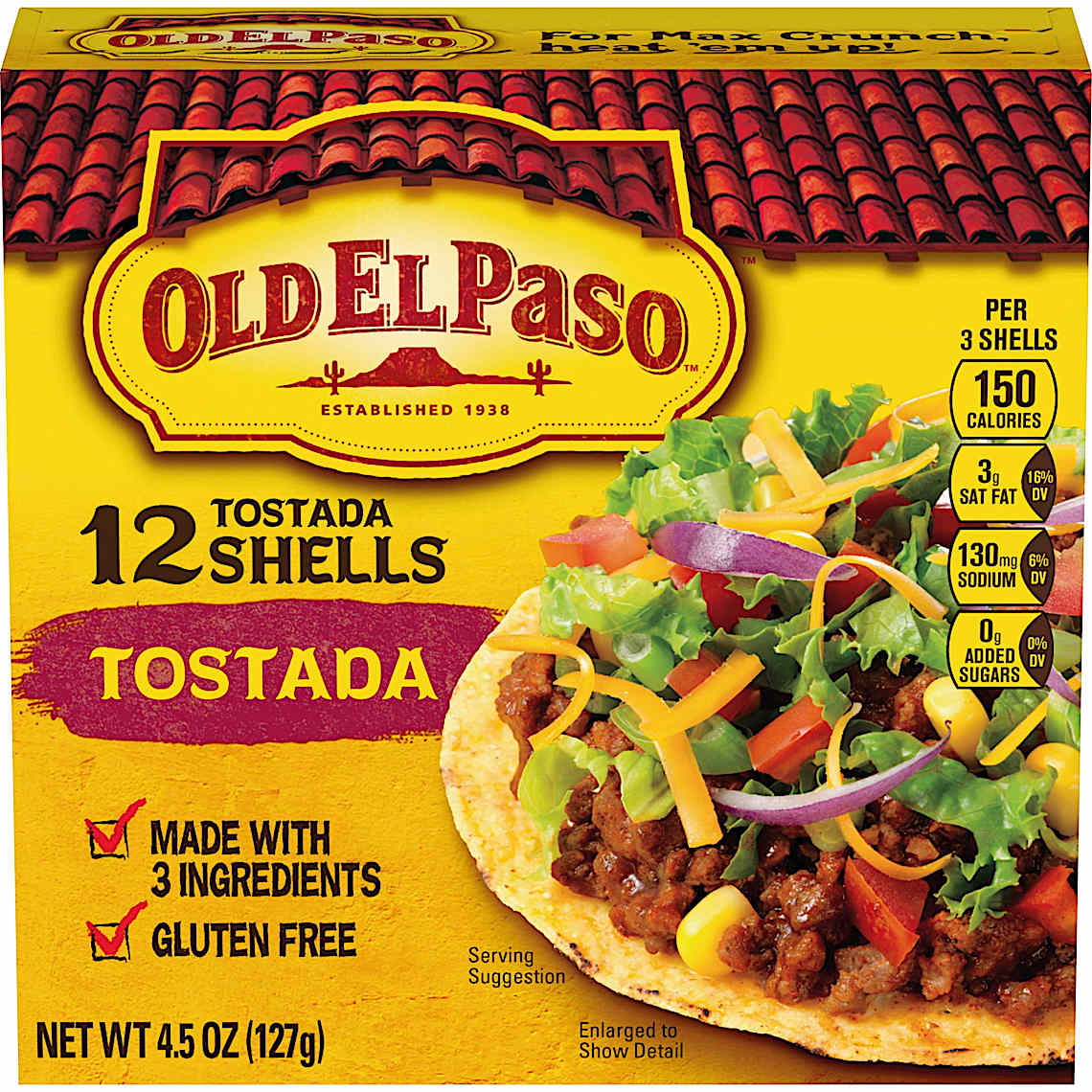 Tostada Shells - Crispy Taco Shells - Old El Paso