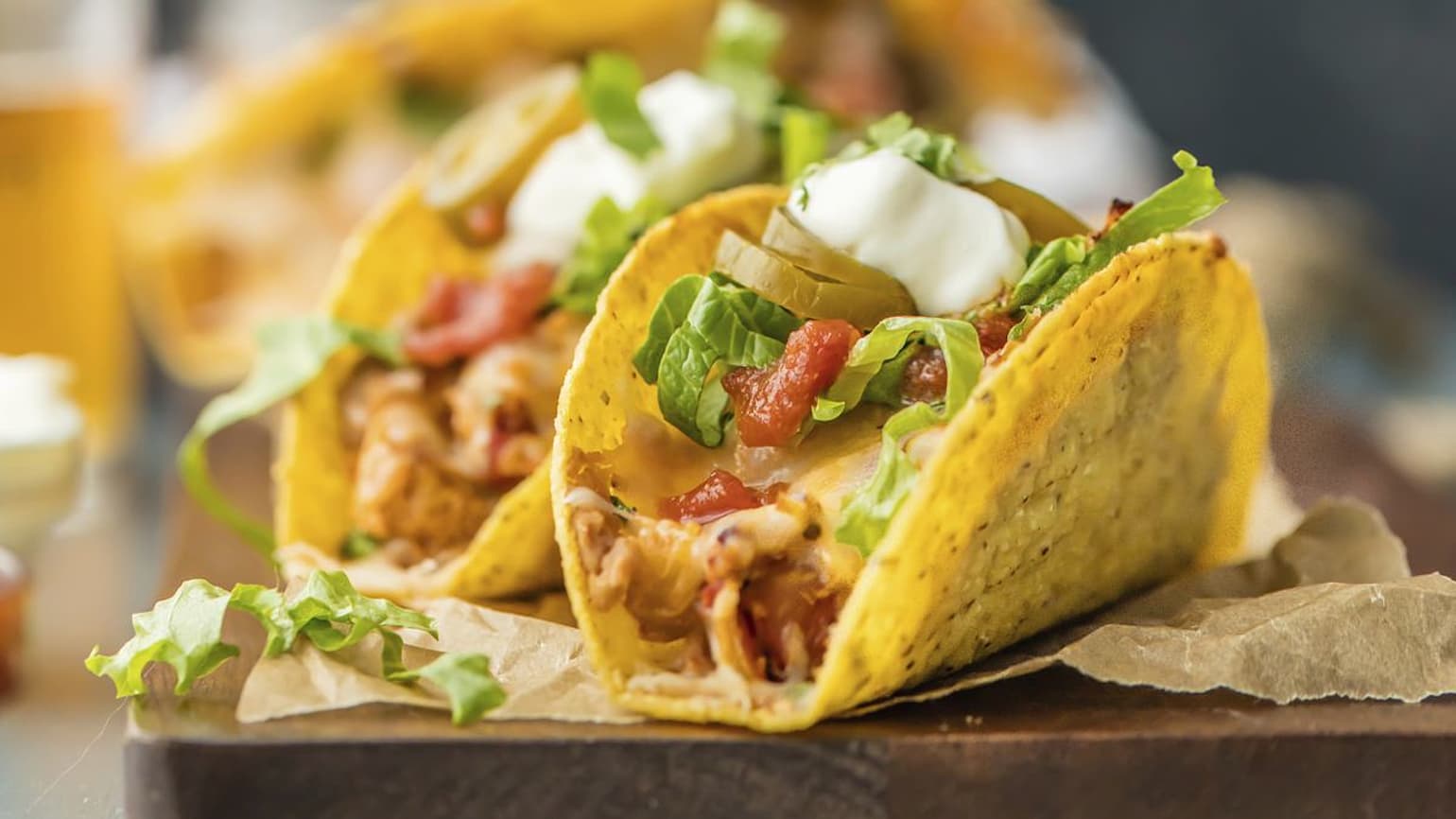 how to bake hard taco shells