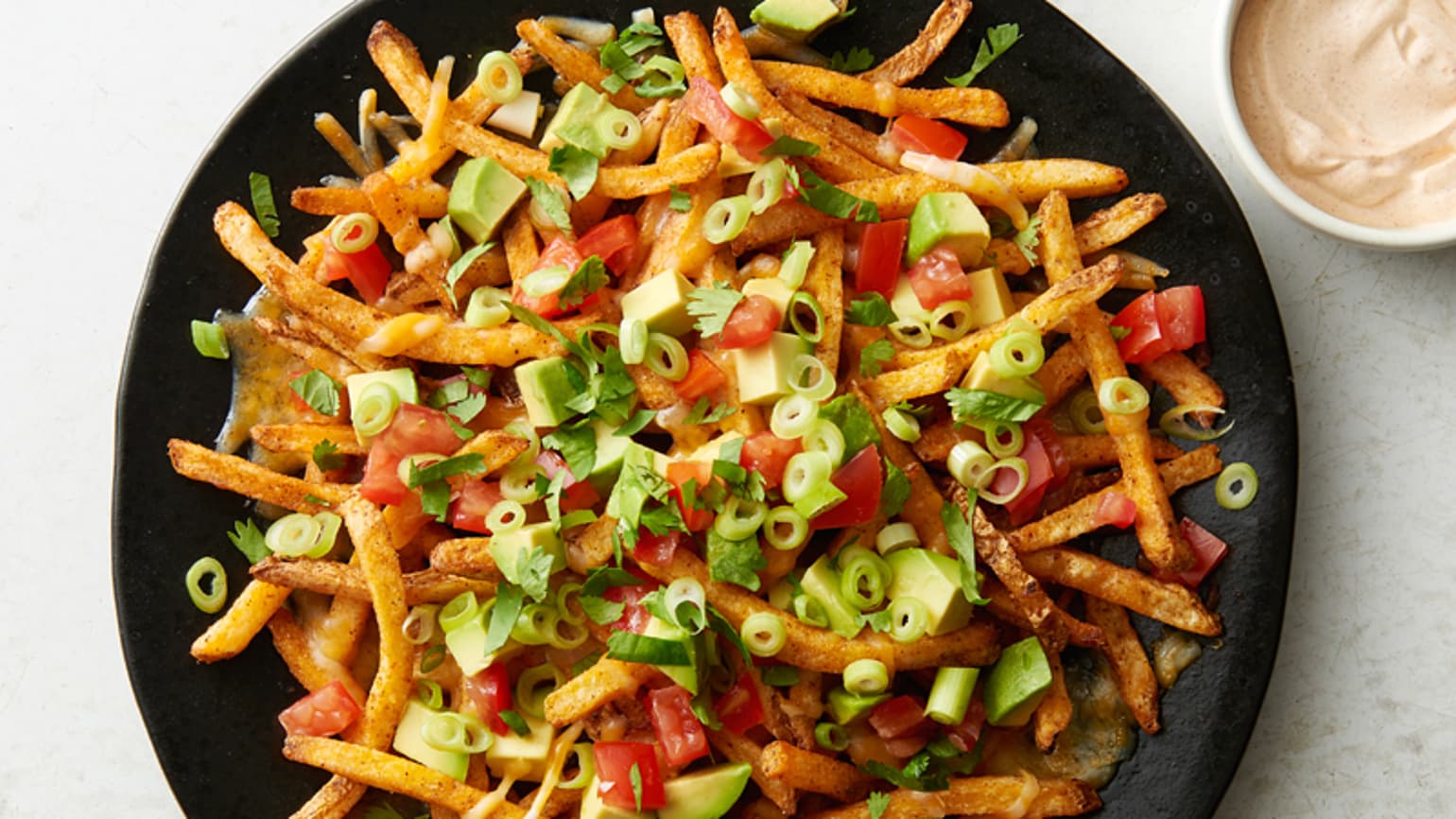 Air Fryer Loaded Taco Fries - Mexican Recipes - Old El Paso