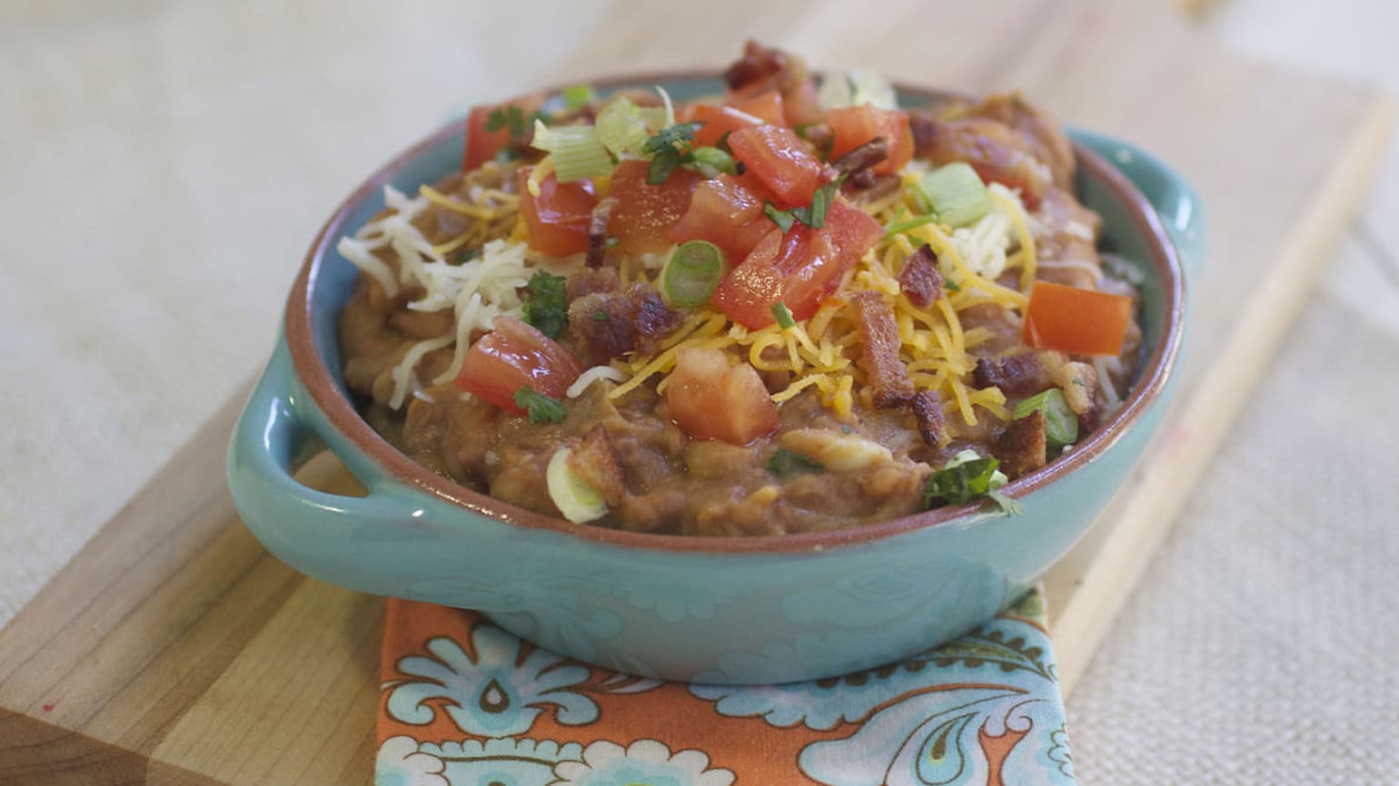 Boozy Bacon Bean Dip - Mexican Recipes - Old El Paso