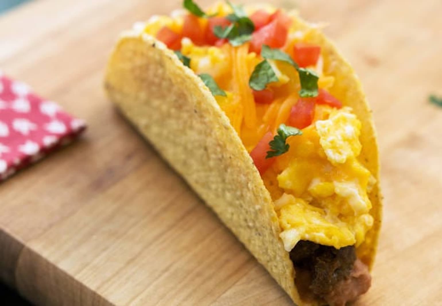 Huevos Rancheros Tacos - Mexican Recipes - Old El Paso