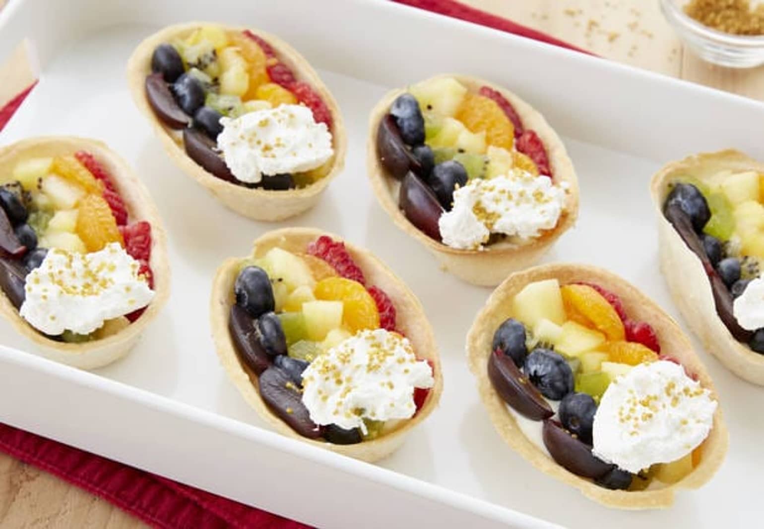 Rainbow Fruit Taco Bowls - Mexican Recipes - Old El Paso