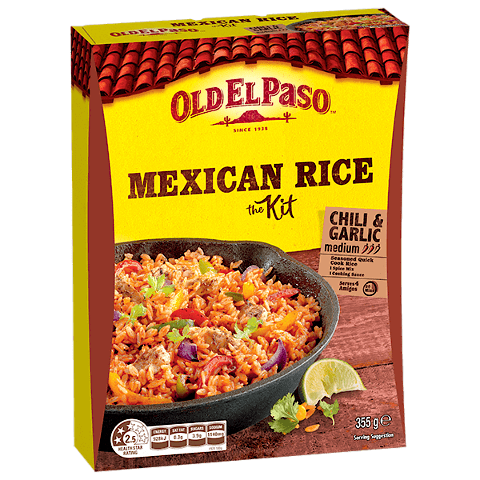 Mexican Chilli & Garlic Rice Kit | Old El Paso AU