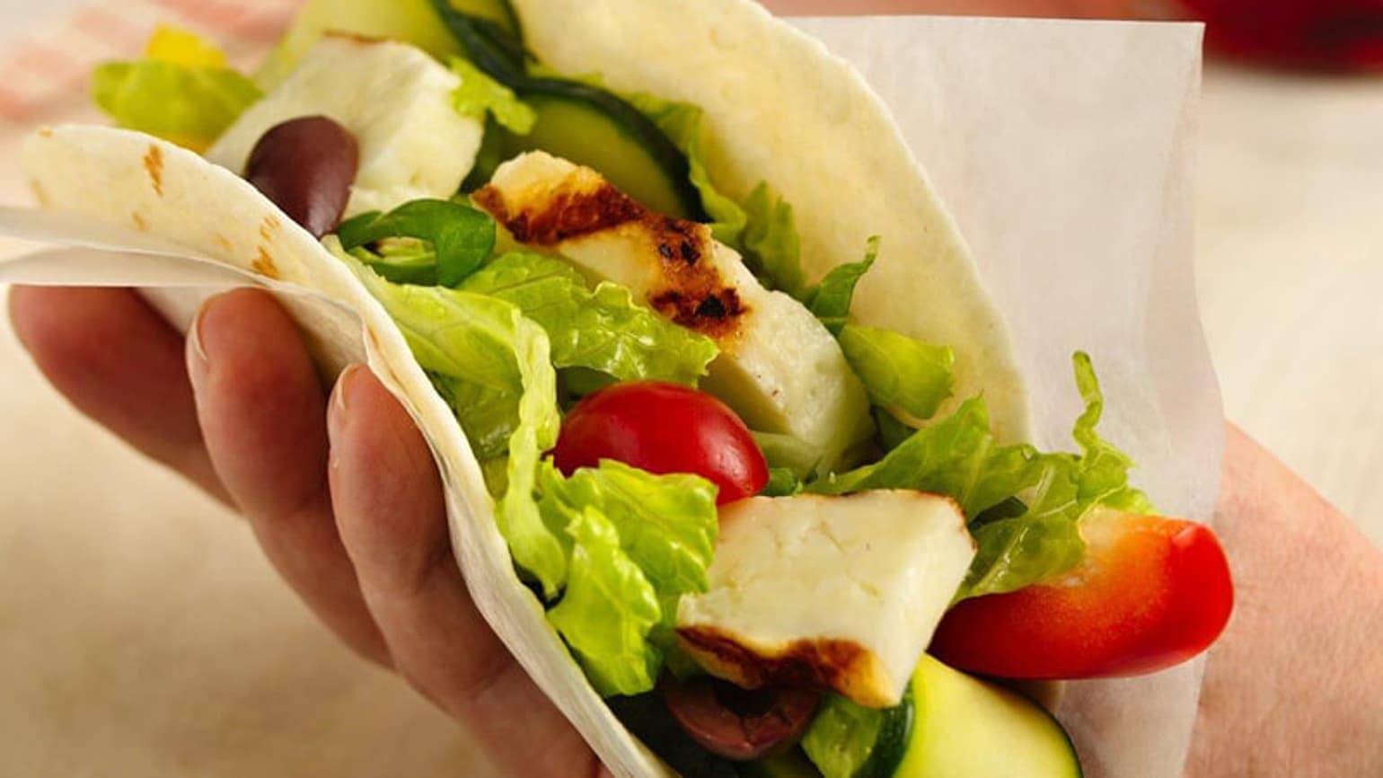 Greek Grilled Cheese Tacos Recipe - Old El Paso