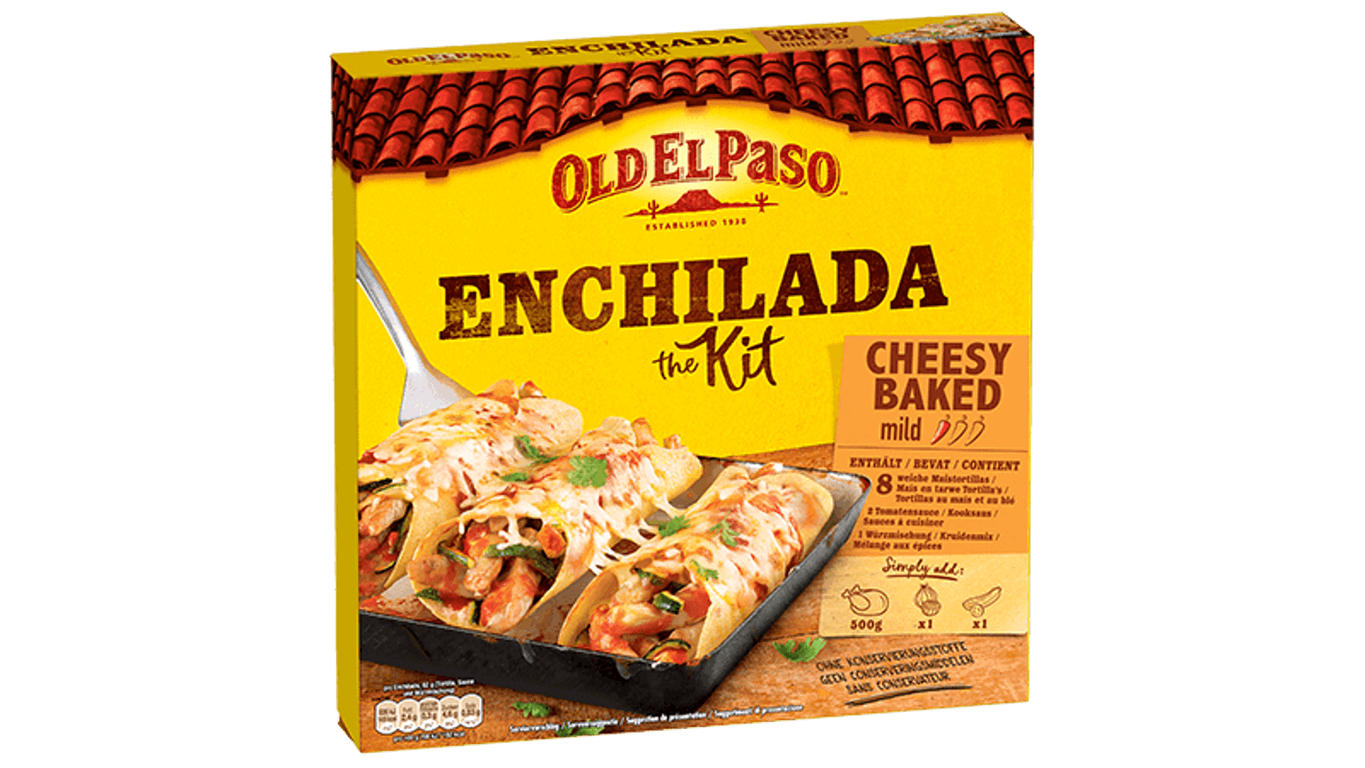 Kit pour enchiladas - Produits mexicains - Old El Paso - Old El Paso