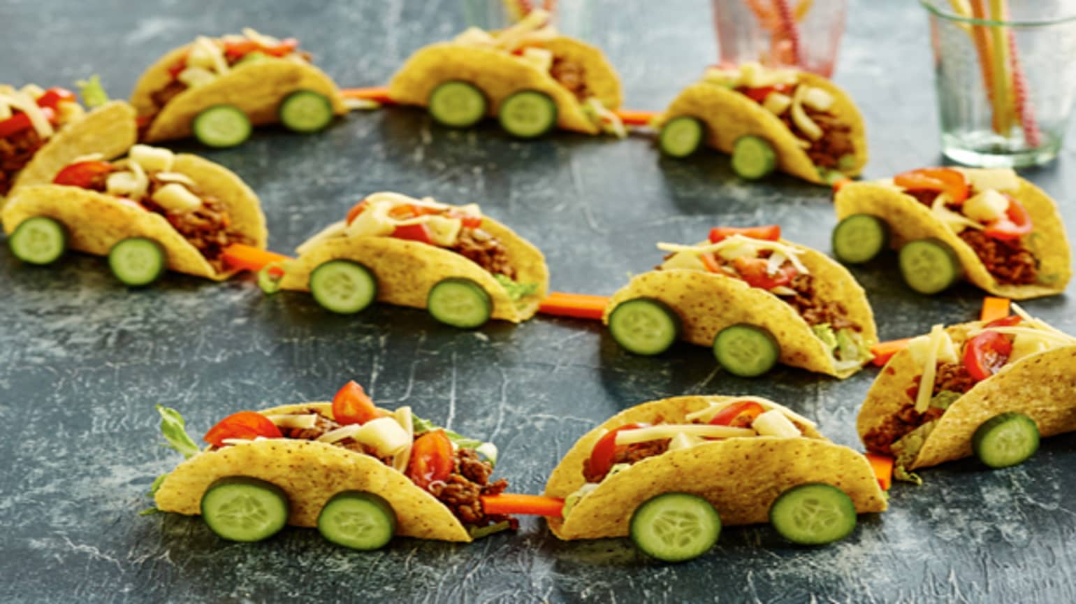 Mini Taco Train! - Recettes mexicaines - Old El Paso