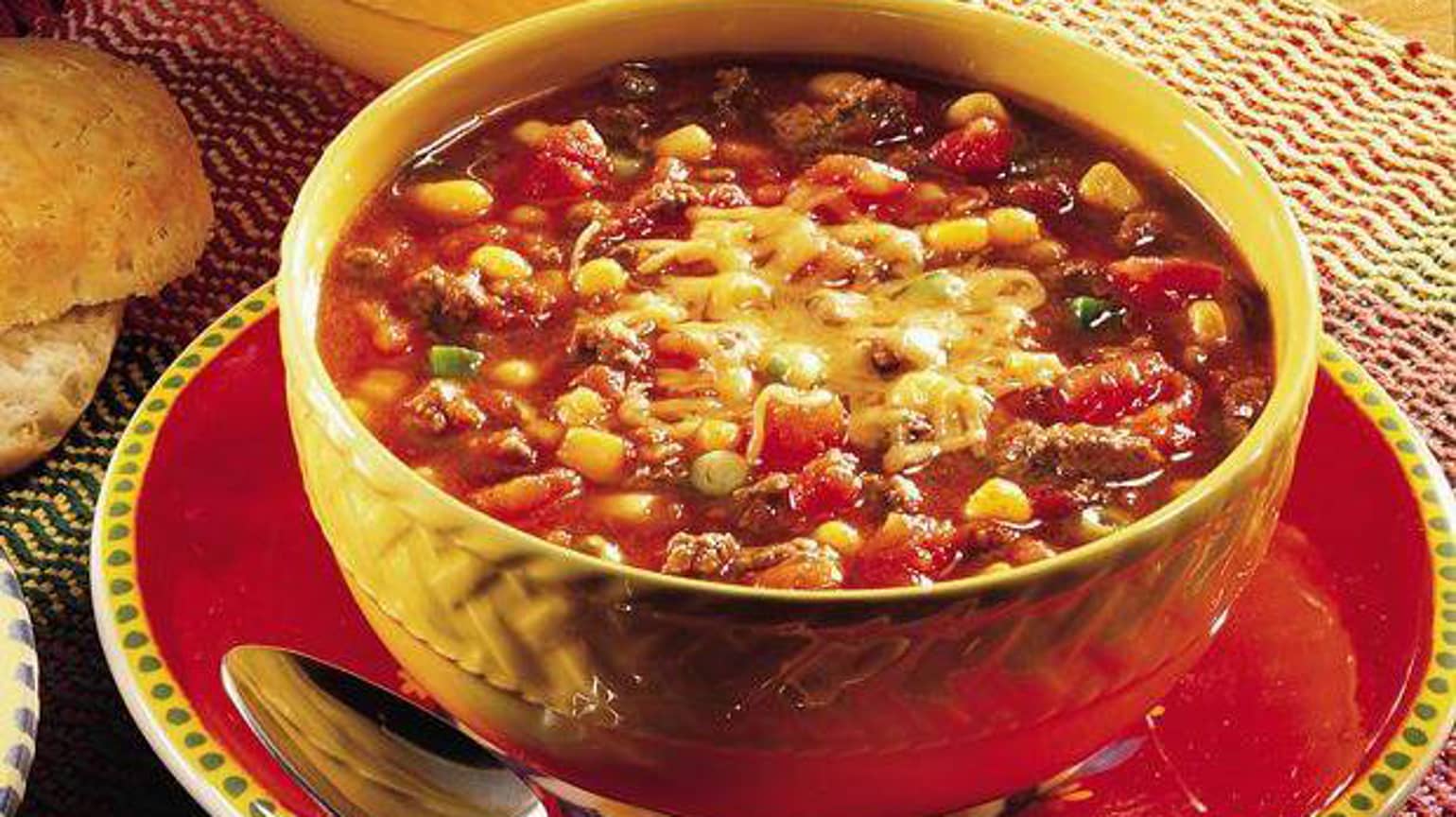 Soupe aux tacos - Recettes mexicaines