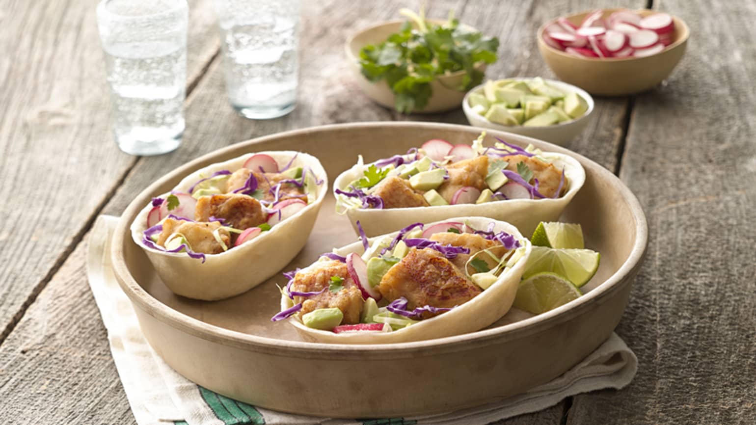 Baja-Style Fish Tacos Recipe - Mexican Recipes - Old El Paso