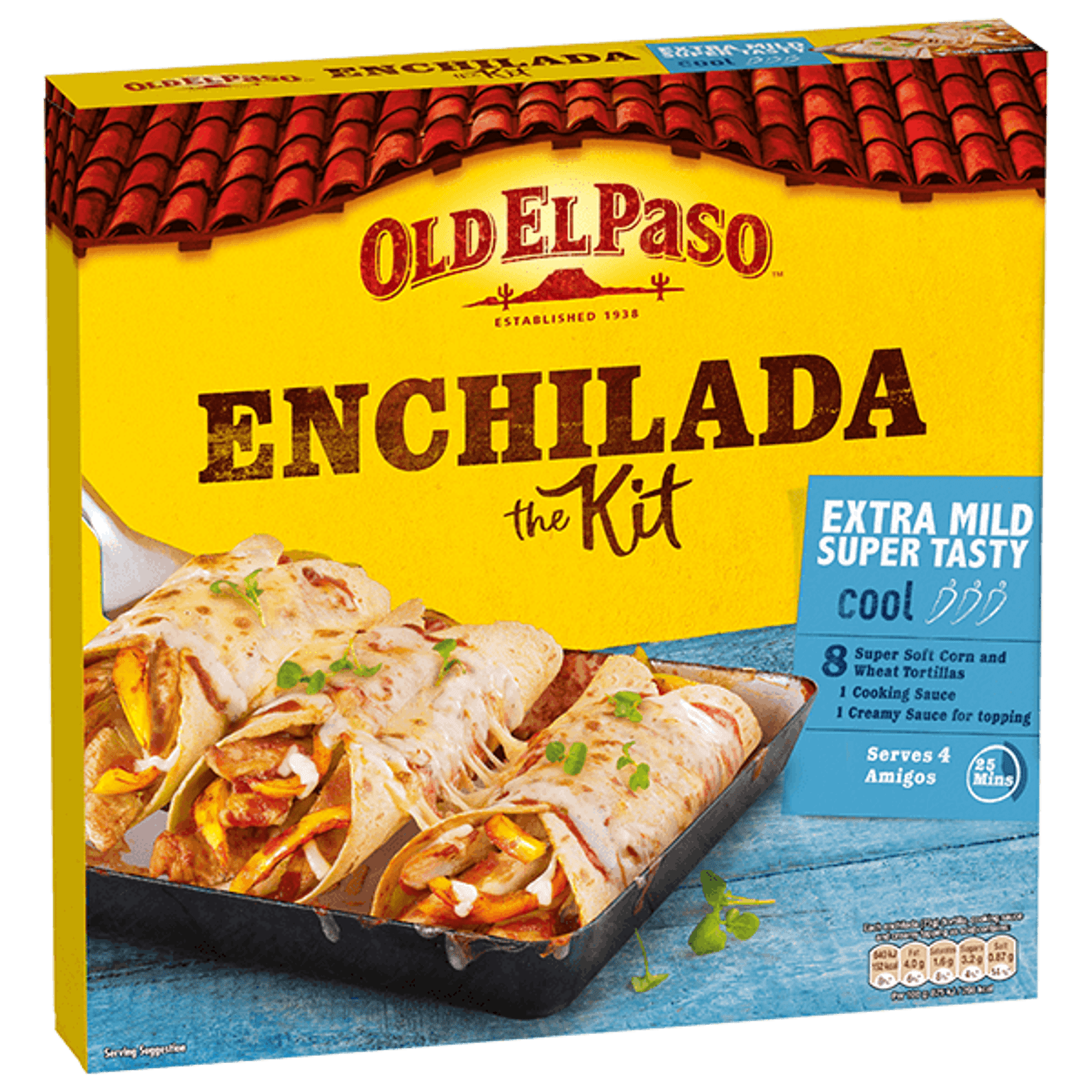 Extra Mild Enchiladas Kit - Mexican Food - Old El Paso