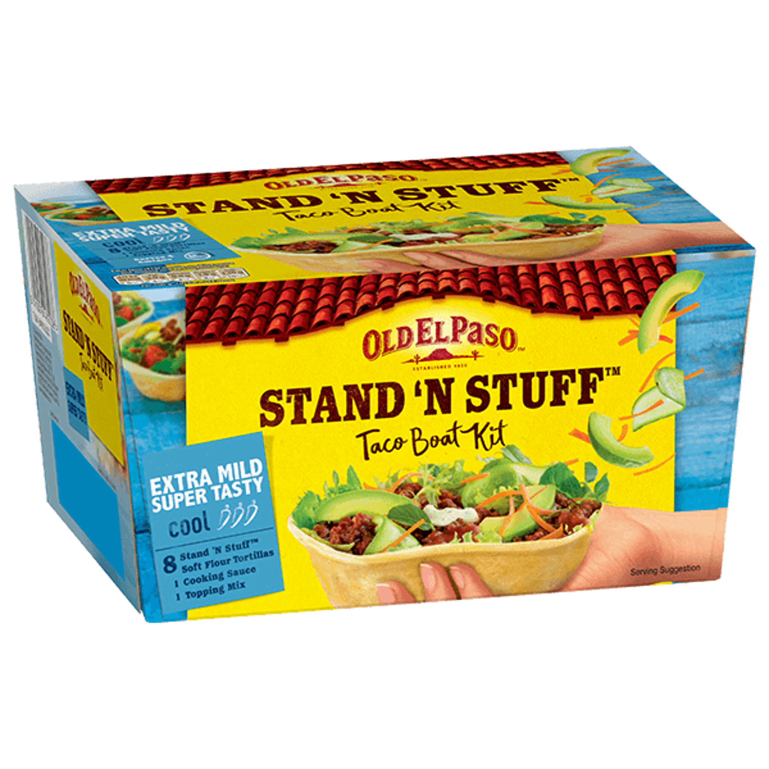 Stand 'N' Stuff™ Soft Taco Kit - Mexican Food - Old El Paso