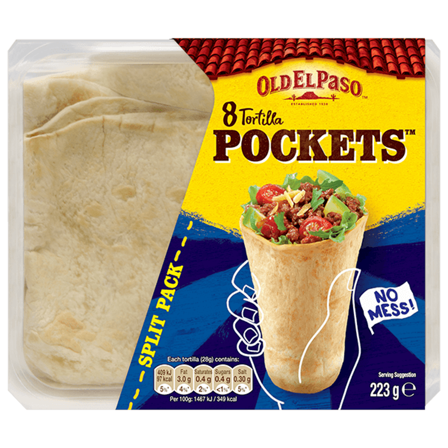 Tortilla Pockets Wraps - Mexican Tortilla Wraps - Old El Paso