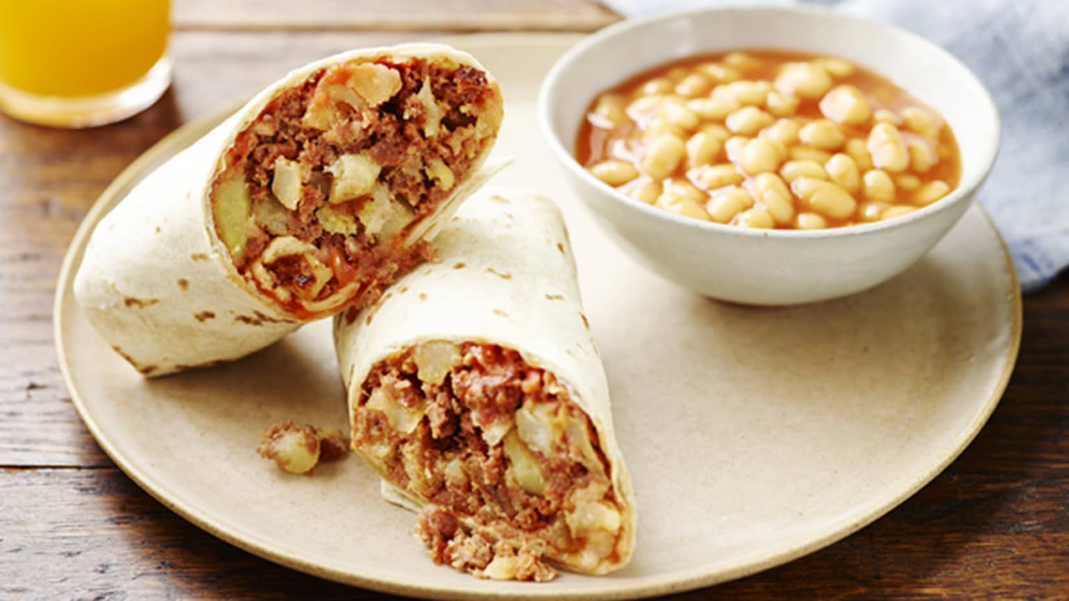 Corned Beef Breakfast Burrito - Mexican Recipes - Old El Paso