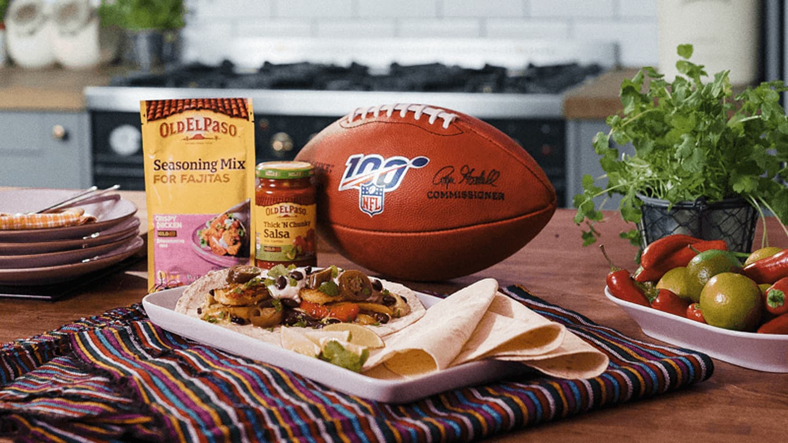 Halftime Halloumi Fajitas - Game Day Food - Old El Paso