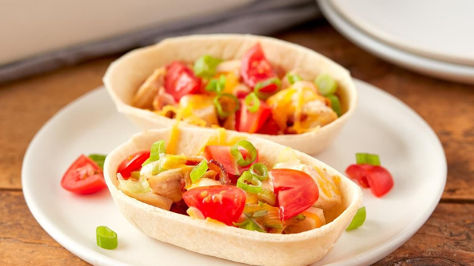 Mini Chicken and Bacon Tacos - Mexican Recipes - Old El Paso