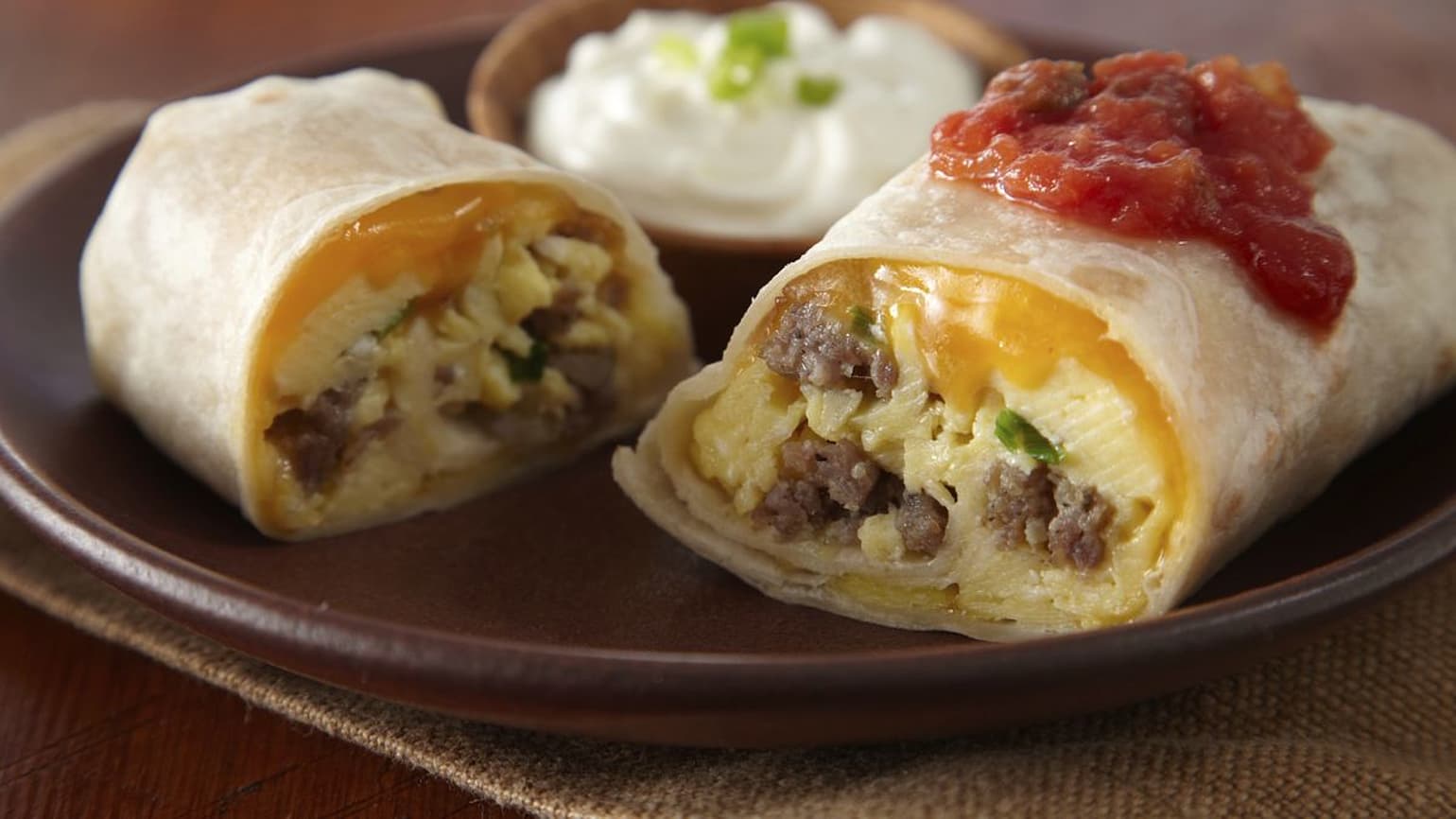 Make-Ahead Breakfast Burritos - Mexican Recipes - Old El Paso