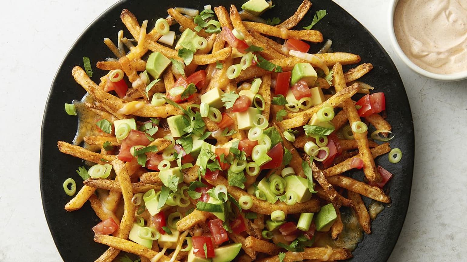 Air Fryer Loaded Taco Fries - Mexican Recipes - Old El Paso