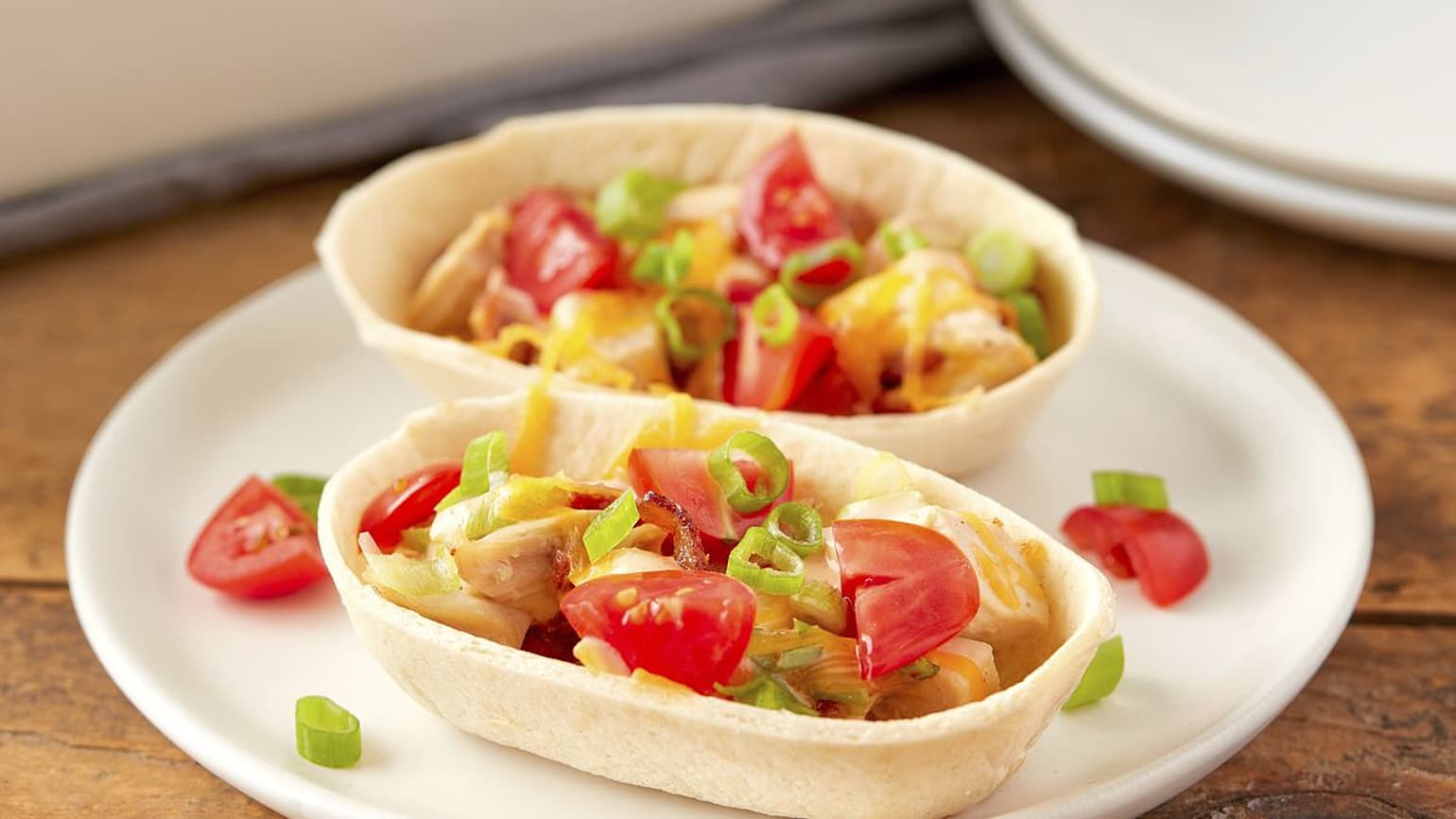 Mini Chicken and Bacon Tacos - Mexican Recipes - Old El Paso