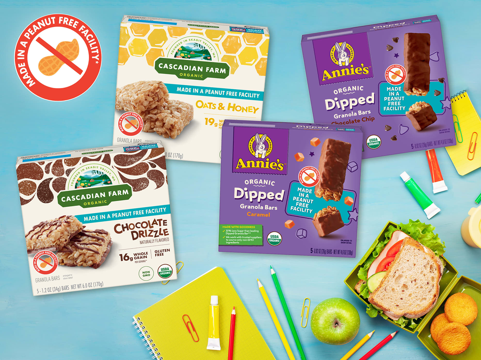 General Mills launches first products made in a peanut free facility ...