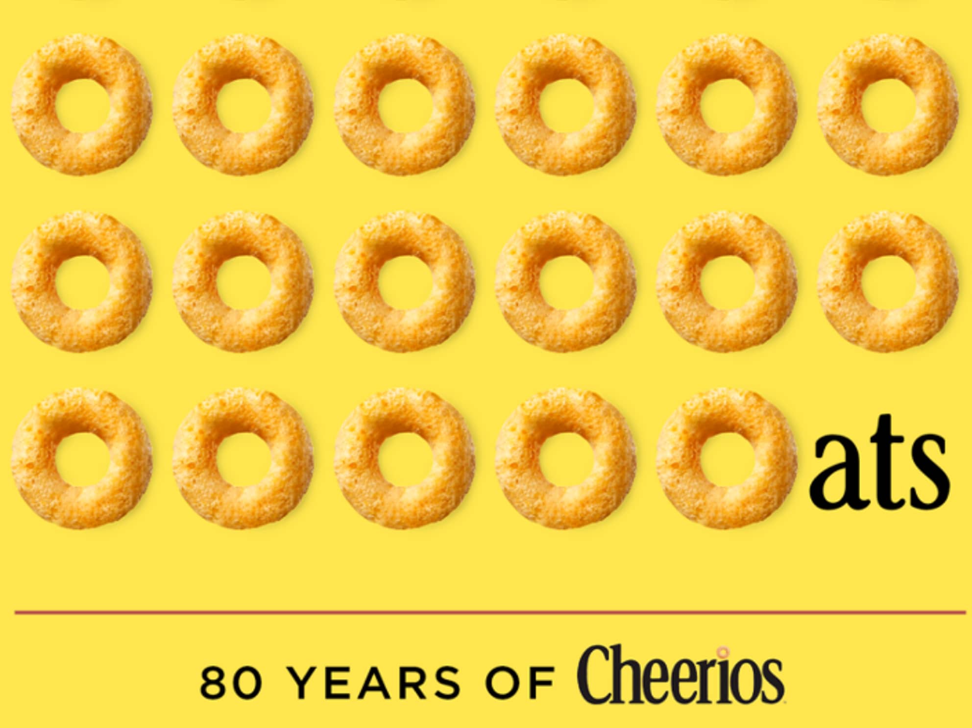 The Cheerios O has always stood for oats - General Mills