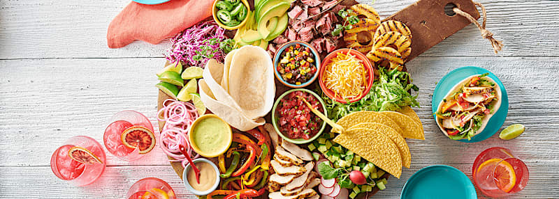 mexican sharing platter