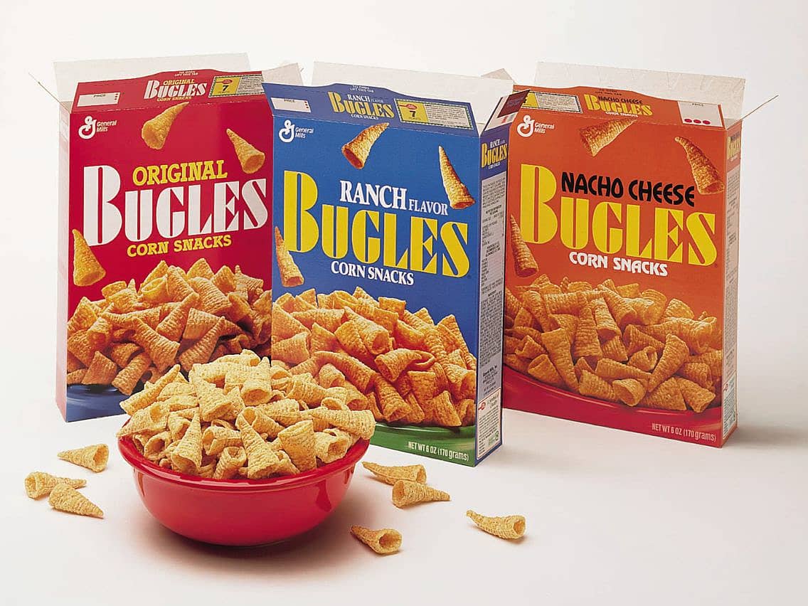 A look back at Bugles' most iconic flavors through the decades ...