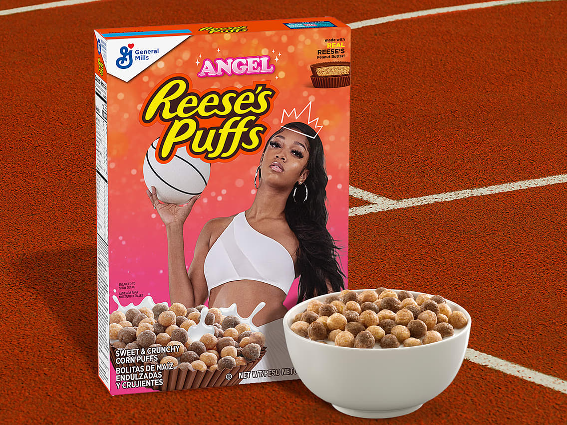 REESE’S PUFFS Cereal Teams up with All-Star Angel Reese to Release ...
