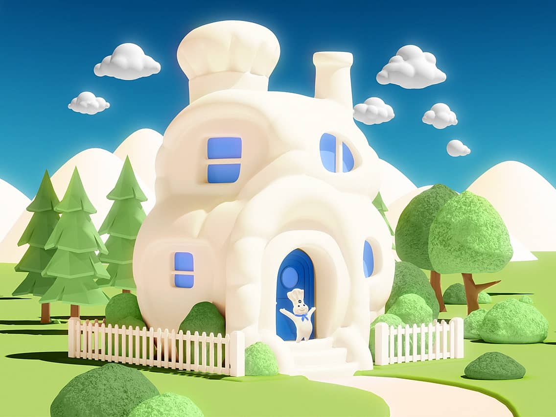 The Pillsbury™ Doughboy™ Celebrates His 60th Birthday by Opening His ...