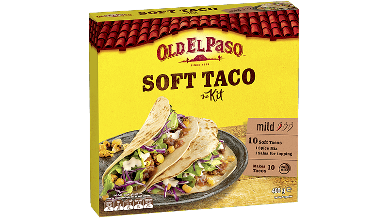 soft shell taco asda
