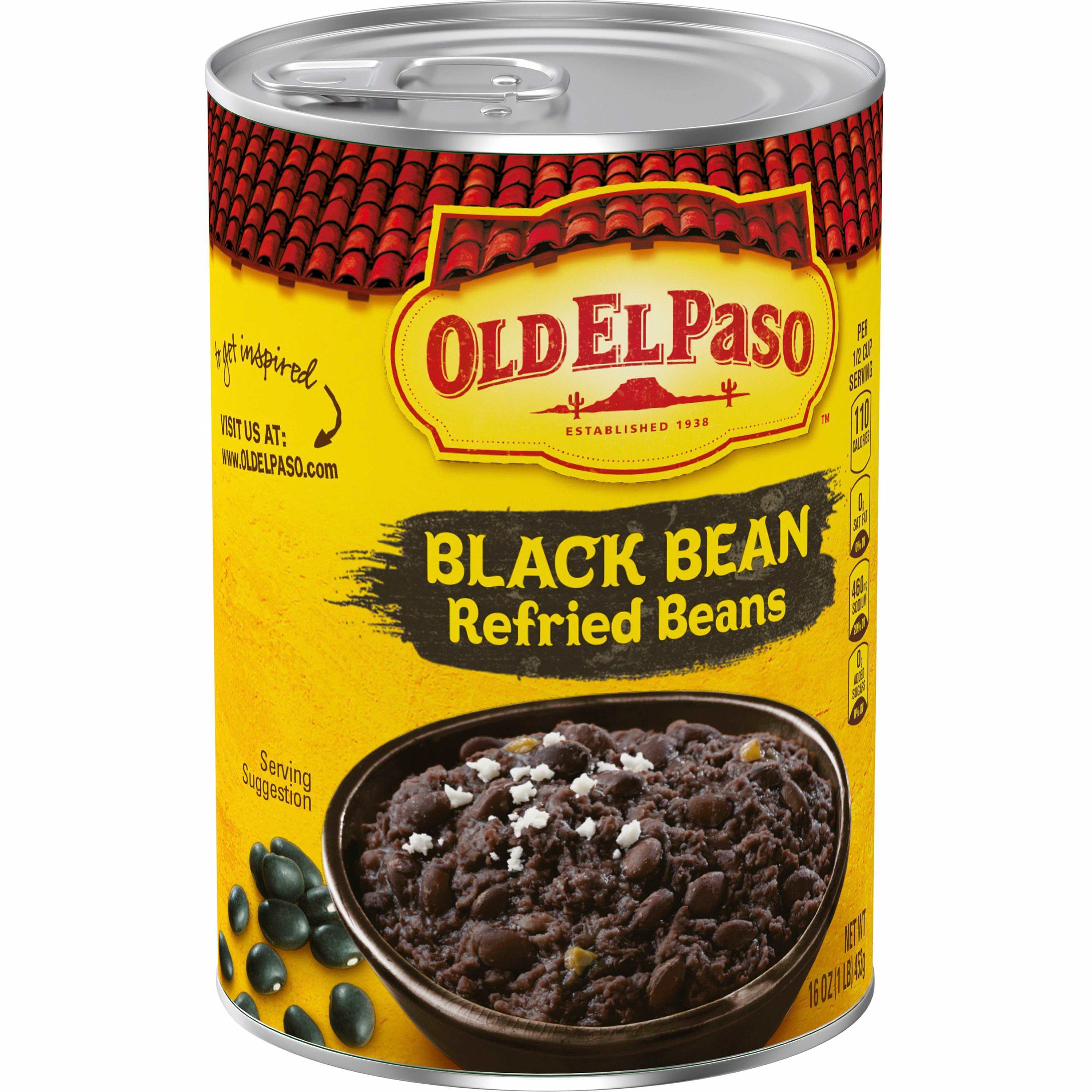 refried beans tin