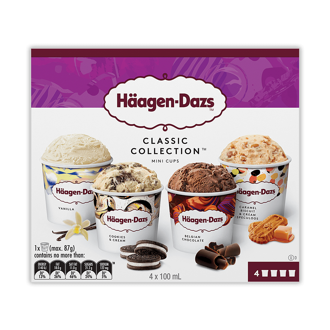 Classic Collection Mini Cup Multipack | Mini Cups Collection - Häagen ...