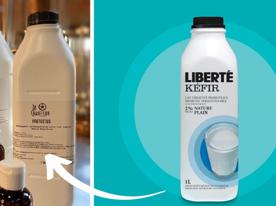 Liberté Kefir bottles to the rescue - General Mills