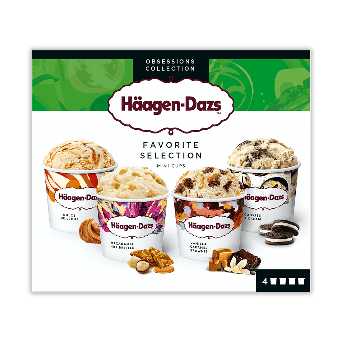 Haagen dazs vanilla caramel brownie store