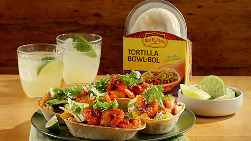 Bols aux crevettes chipotle et lime - Old El Paso