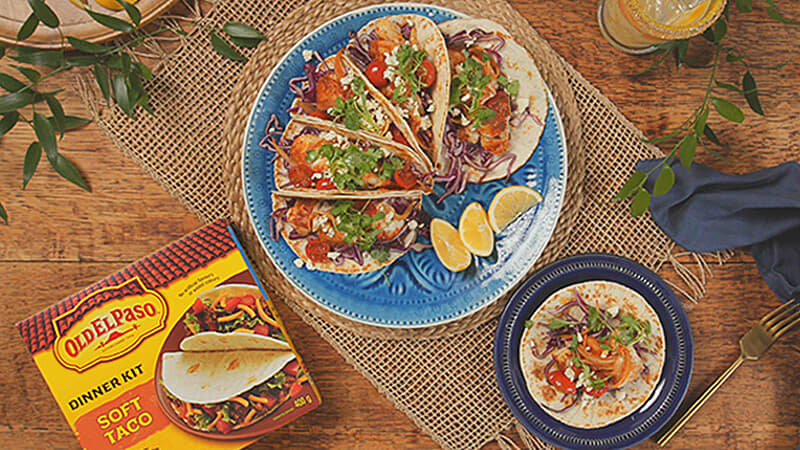 Parchment Fish Tacos & Quick recipe - Old El Paso