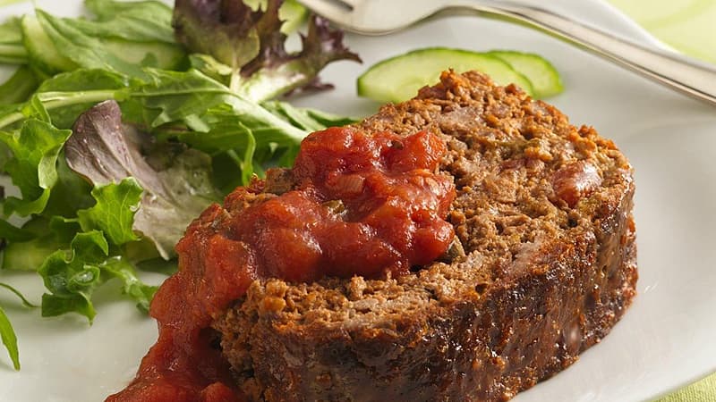 Salsa Meat Loaf & Easy Recipe - Old El Paso