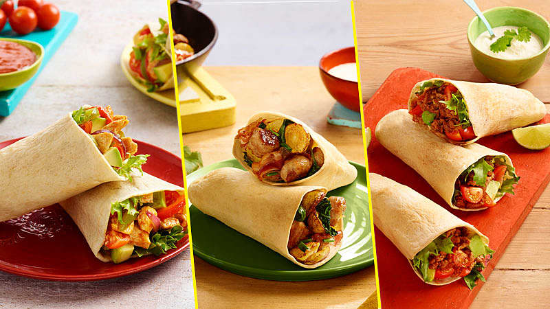 Tortilla Pockets - Repas Mexicains Rapides et Faciles